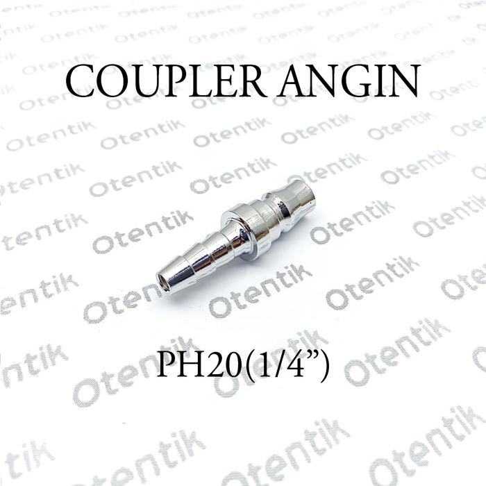 Jual COUPLER PH 20 - SAMBUNGAN SELANG ANGIN KOMPRESOR - MALE COMPRESSOR ...