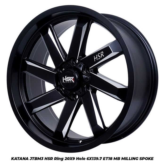 Jual Velg HSR Model Terbaru Tipe Katana R20 Cocok Untuk Mobil ...
