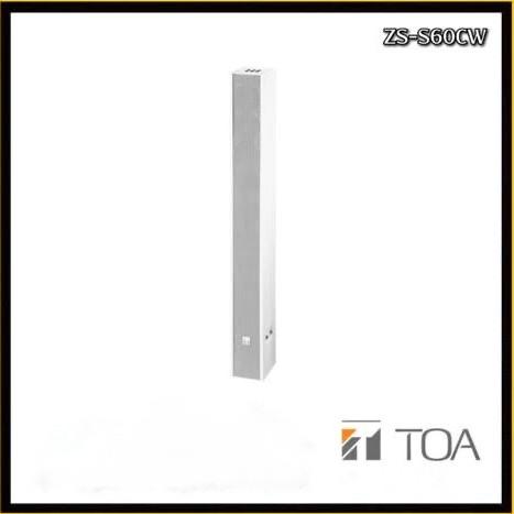 Jual TOA column Slim Array Speaker ZS S60 CW / TOA ZS S60 CW 60 Watt - Jakarta Utara - Cipta ...