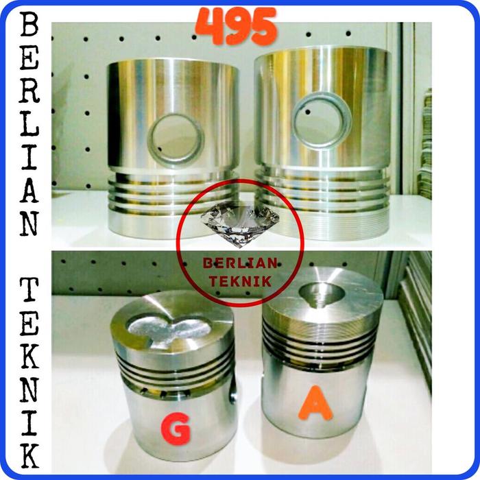 Jual Piston Mesin Penggerak Solar Engine Diesel 495 (4 Piston ...