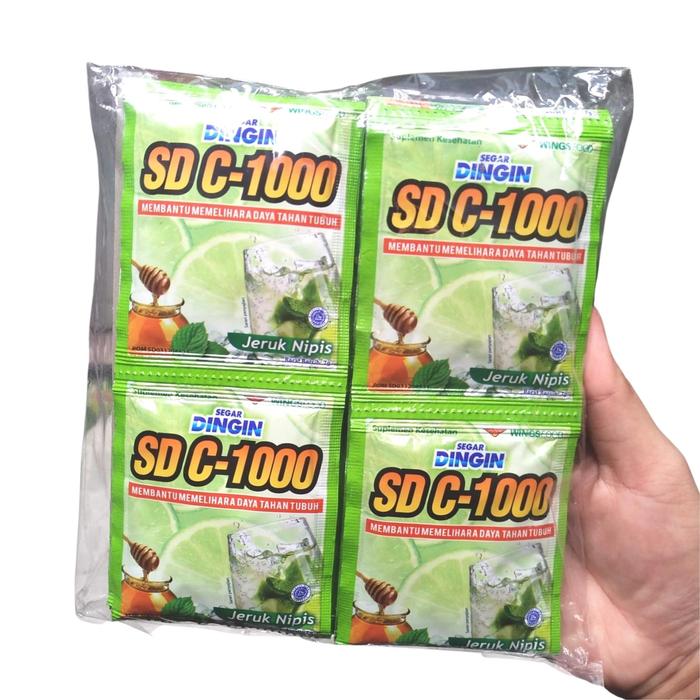 Jual Segar Dingin SD C-1000 Jeruk Nipis Minuman Bubuk isi 24 sachet ...