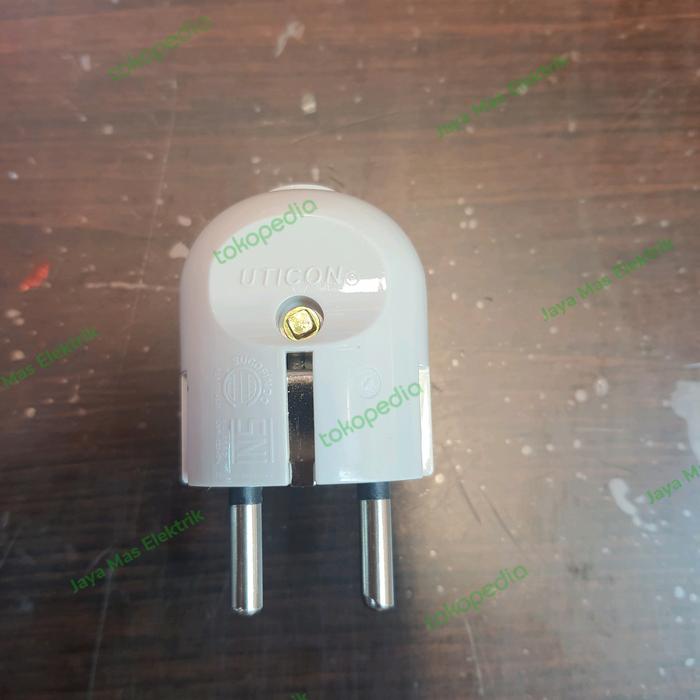 Jual UTICON STEKER ARDE BULAT S-28R S28R KOTAK S-28 S28 colokan kaki 2 ...