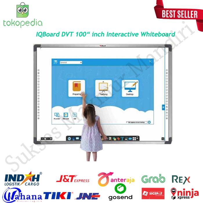 Jual Iqboard Dvt 100 Inch Interactive Whiteboard Di Seller Velvet Store ...