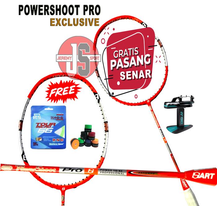 Jual raket hart powershoot new dan senar rs micro tour 66 bonus grip ...