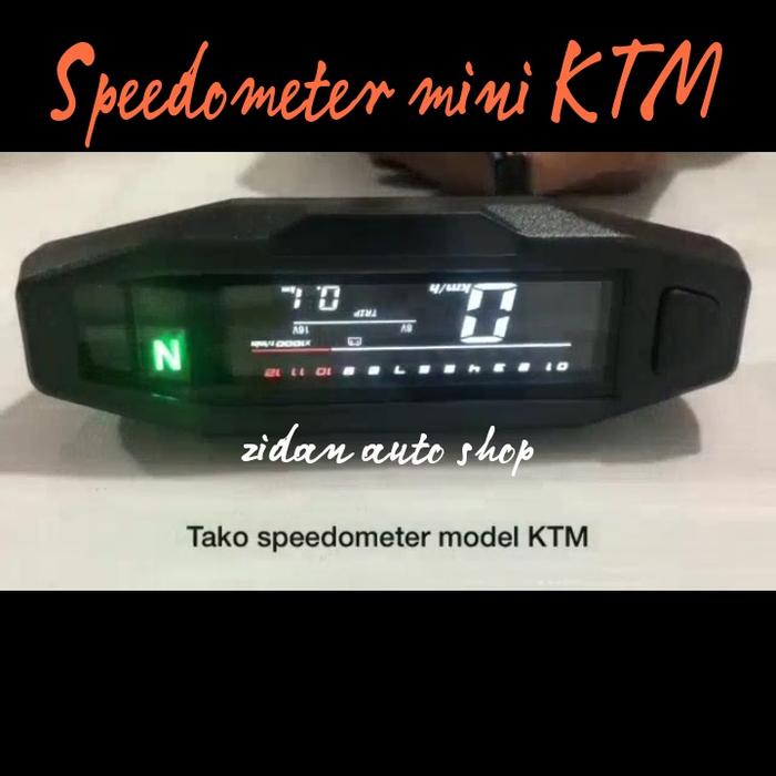 Jual Speedometer digital KTM mini Spido Spedo CB Tiger Megapro GL Byson ...