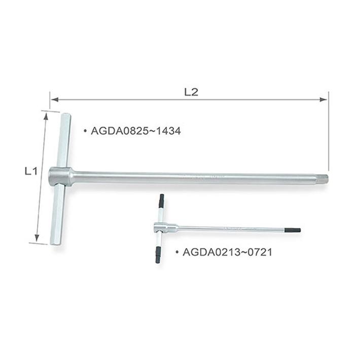 Jual KUNCI L 4 mm MODEL T TOPTUL T HEX KEY WRENCH AGDA0418 - Kota ...
