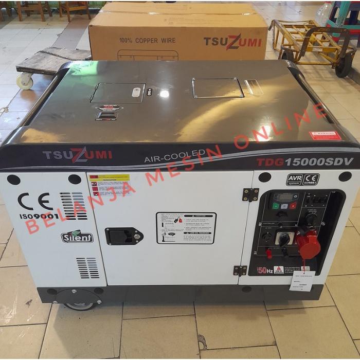 Jual Genset Silent 15KVA 10000Watt Tsuzumi TDG 15000 SDV - Jakarta Barat - Belanja Mesin Online ...