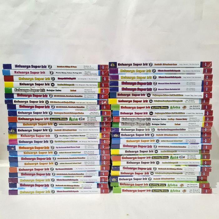 Jual Buku Seri Keluarga Super Irit/komik Keluarga Super Irit Di Seller ...
