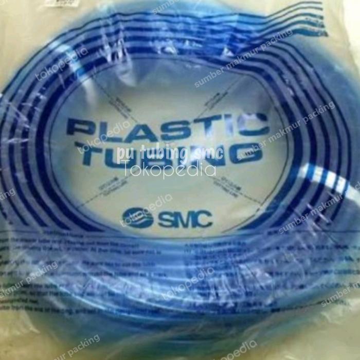 Jual selang pu-plastic tubing smc TU0604B-100 od6mmxid4mm black ...