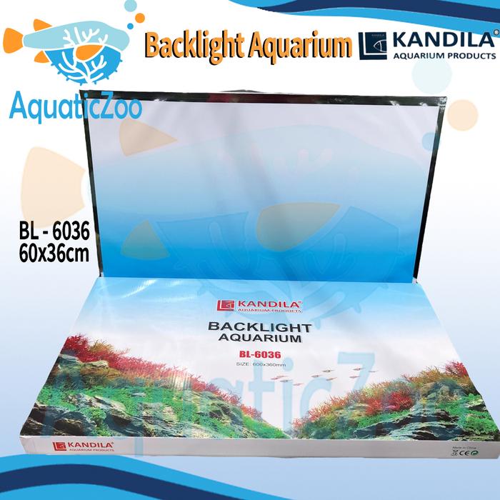 Jual Kandila Backlight Aquarium BL6036 60x36 cm Lampu Background ...