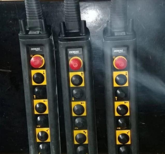 Jual Push Button / Pendant Control Electric Hoist Crane DEMAG DST 7 ...