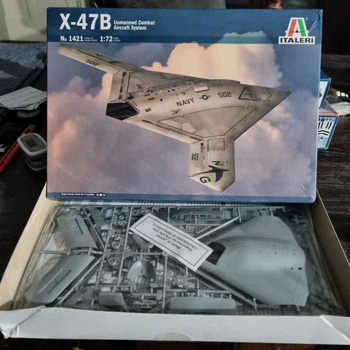 Jual Model kit Italeri 1/72 X-47B Unmanned Combat Aircraft System - Kota Yogyakarta - mokit ...
