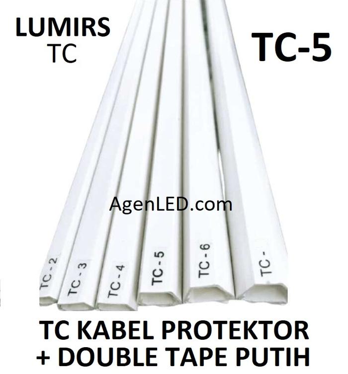 Jual LUMIRS TC-5 Penutup KABEL PROTECTOR DUCTING PROTEKTOR Cable TC5 PUTIH - Jakarta Pusat ...