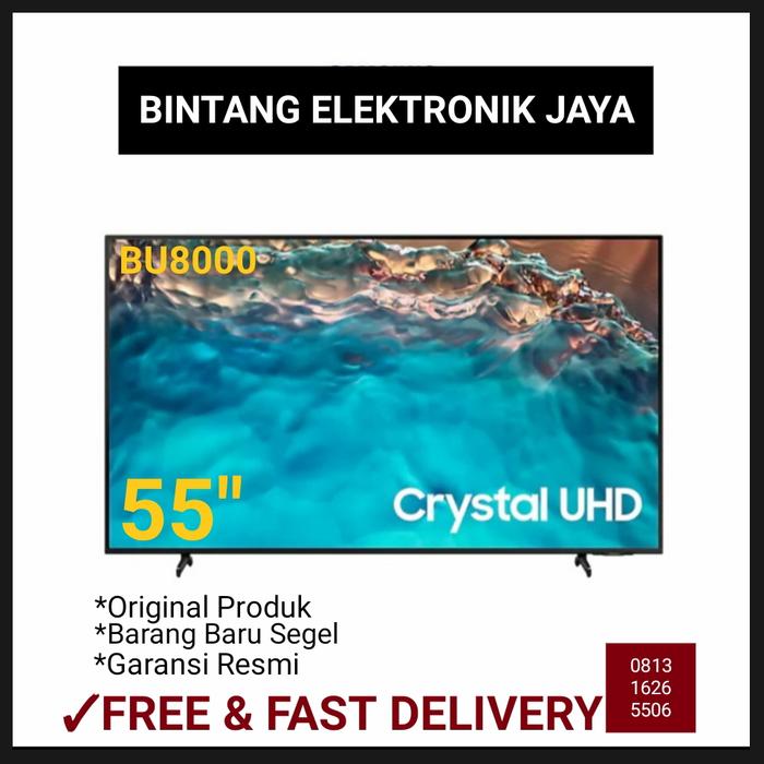Jual SAMSUNG 55BU8000 CRYSTAL UHD 4K SMART TV 55" 55BU8000KXXD BU8000 - Jakarta Selatan ...