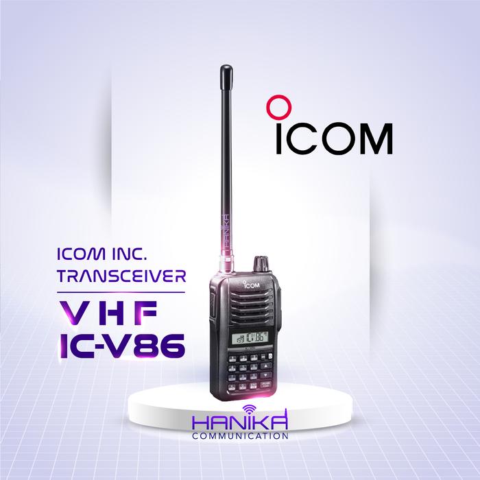 Jual Icom IC-V86 Handie Talkie VHF Ori Baru Garansi ICV86 V86 HT Jepang - Jakarta Barat - Hanika ...