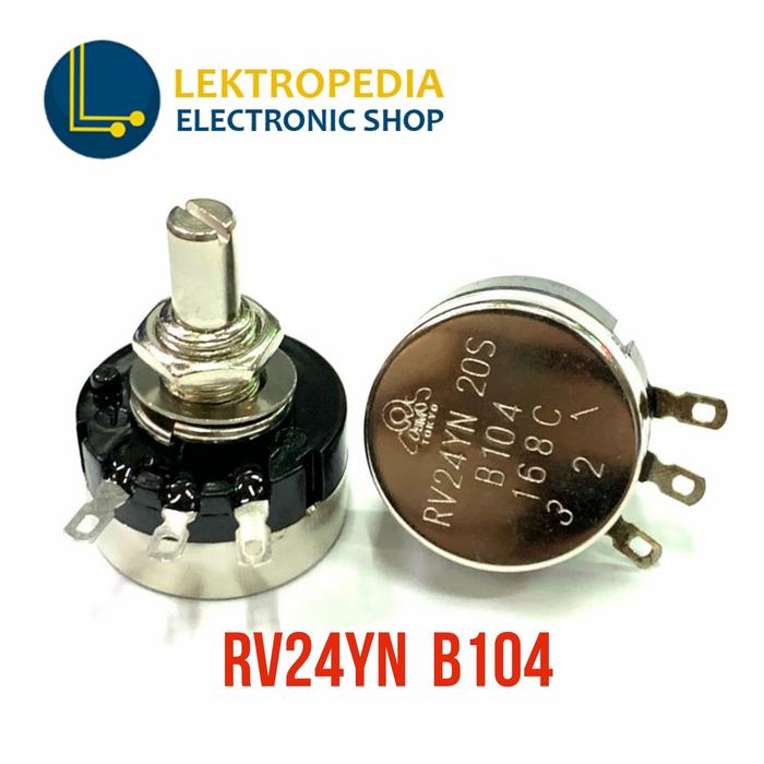 Jual Potensio RV24YN20S 100K B104 RV24YN 20S 1watt 1w - Kota Semarang ...