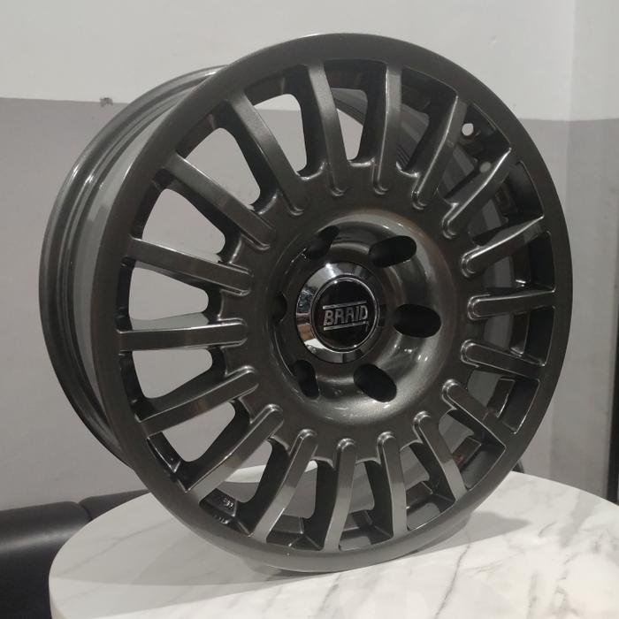 Jual Velg BRAID WINRACE-T Ring 17 Pajero Fortuner Hilux DC Dmax Ford ...
