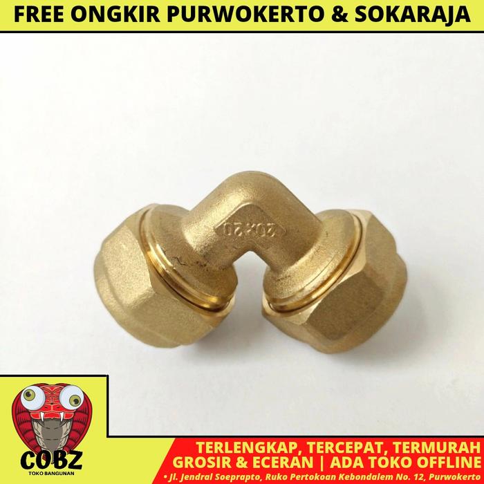 Jual L 20 X 1/2 INCH / STM KNEE RIFENG KENI ELBOW PIPA AIR PANAS L ...