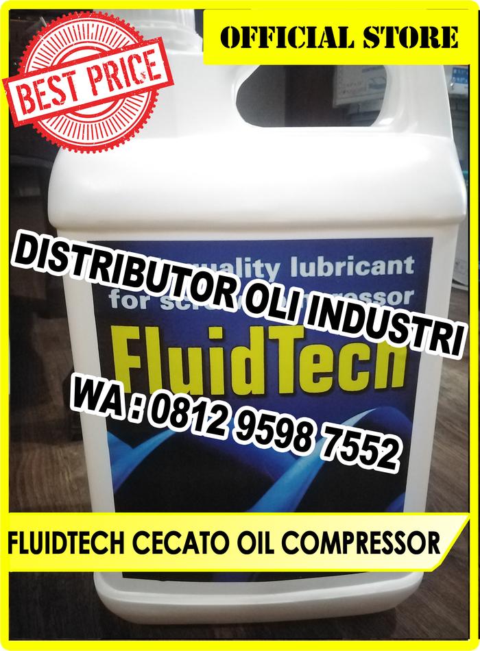 Jual OLI FLUIDTECH CECATO ( SCREW OIL KOMPRESSOR - 5 Liter ) - Kota ...