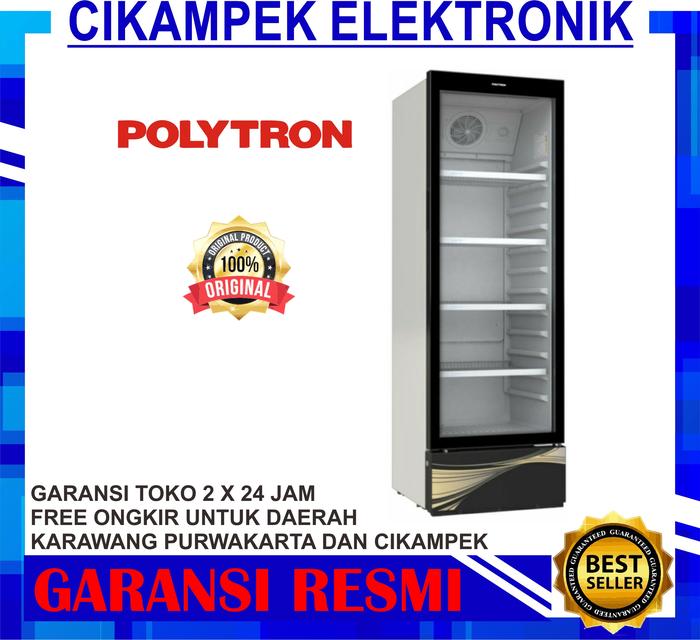 Jual SHOWCASE POLYTRON SCN 237 L 4 RAK DISPLAY COOLER KULKAS LOW WATT ...