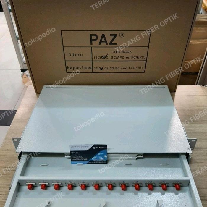 Jual PAZ ODF OTB RACK 6 CORE ADAPTOR ST UPC FIBER OPTIK PAS - Jakarta ...