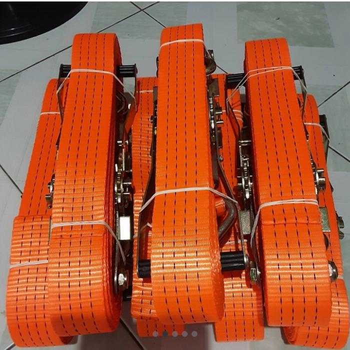 Jual Tali pengikat barang Track Belt/ Cargo Lashing Ratchet 1"X10 meter ...