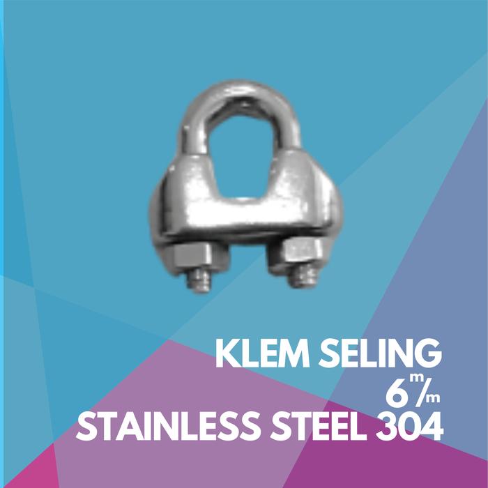 Jual KLEM SELING 6MM (1/4") SS304 (KUKU MACAN) - Kota Surabaya - PT ...