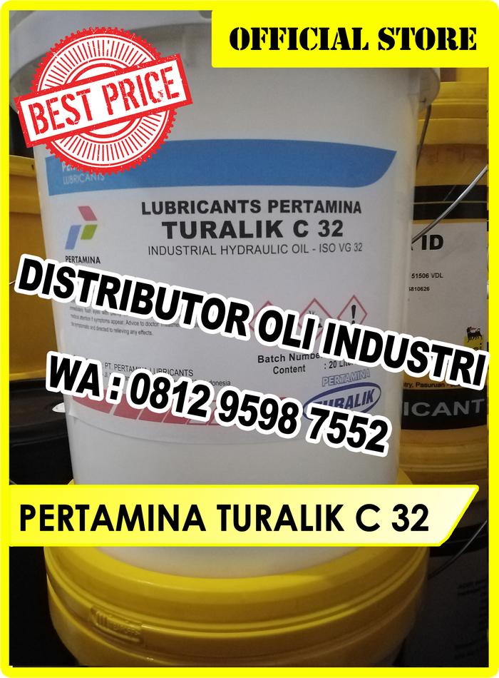 Jual PERTAMINA TURALIK C 32 ( Oli Hidrolik Zinc Free - ISO VG 32 ...