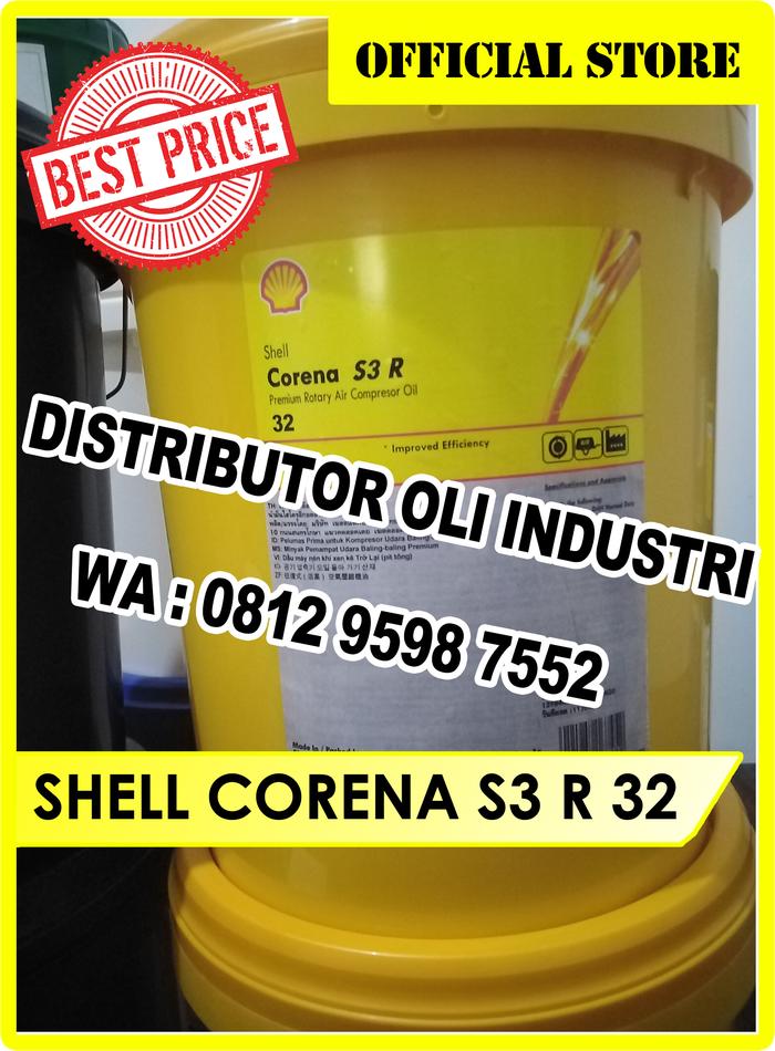 Jual SHELL CORENA S3 R 32 ( ISO VG 32 - OLI KOMPRESSOR SCREW ) - Kota ...