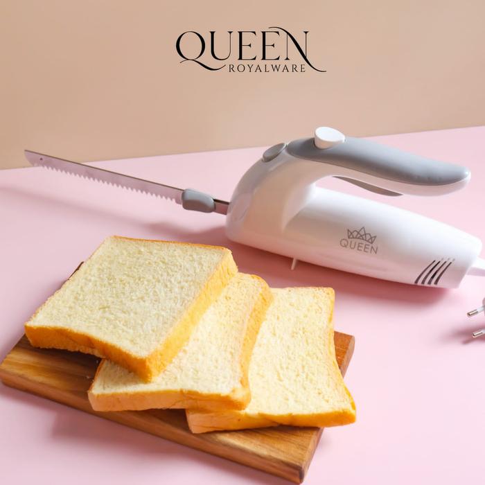 Jual Queen Royal Electric Bread Knife/Pisau Roti Electric/Pisau Listrik ...
