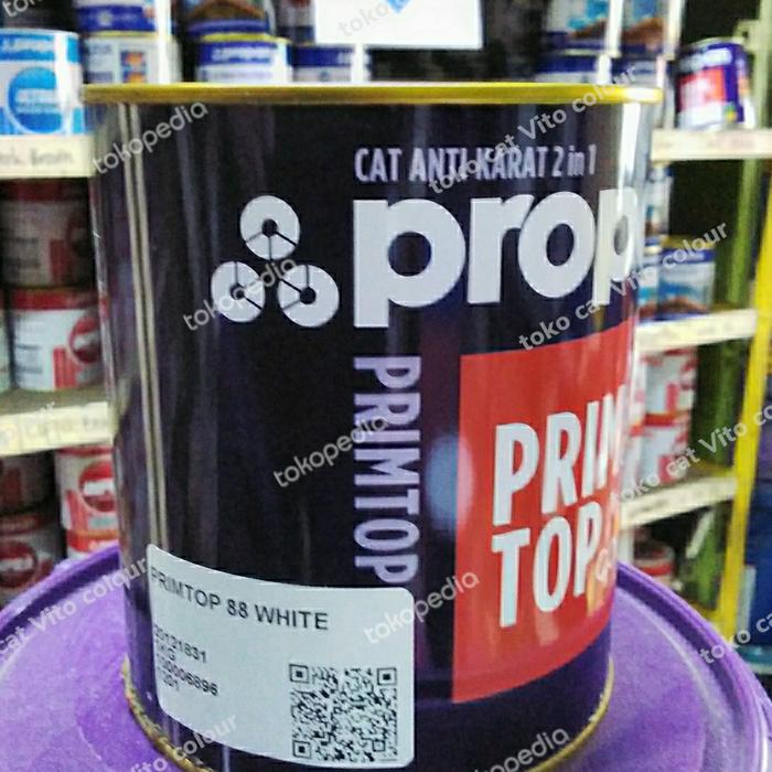Jual cat besi anti karat 2 in 1 PROPAN PRIMTOP COAT WHITE 88 - Jakarta ...