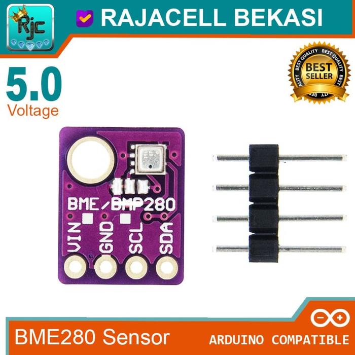 Jual GY-BME280 Altimeter Thermometer Humidity Atmospheric Pressure ...