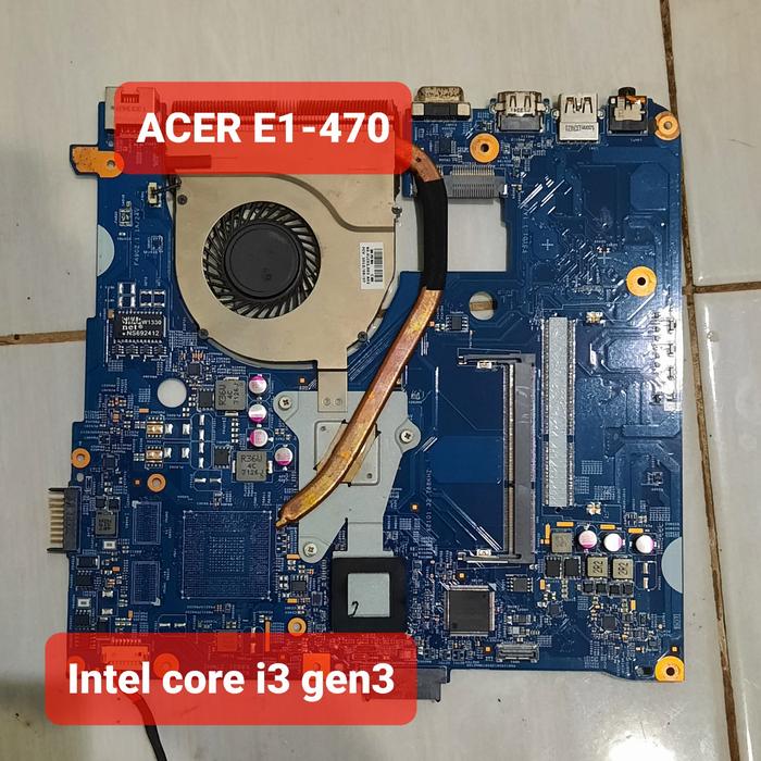 Jual mainboard motherboard acer e1 470 e1-470 core i3 3217u gen 3 ...