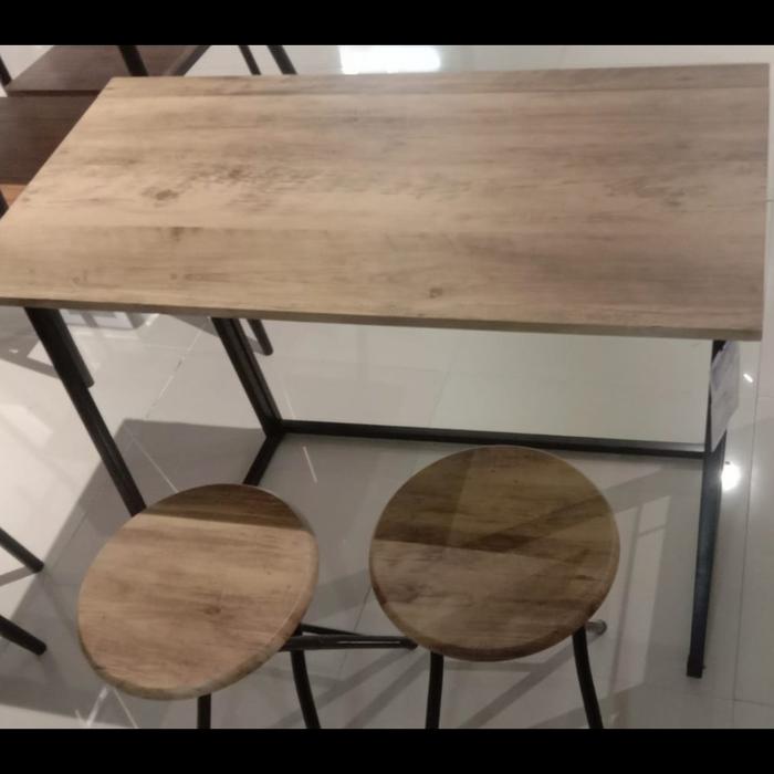 Jual INFORMA MEJA MAKAN MINIMALIS - LEXI FOLDING TABLE SET W/2 CHAIRS ...