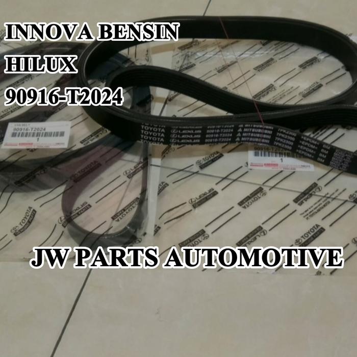 Jual FAN BELT INNOVA BENSIN HILUX FORTUNER TALI KIPAS VAN BELT 90916 ...