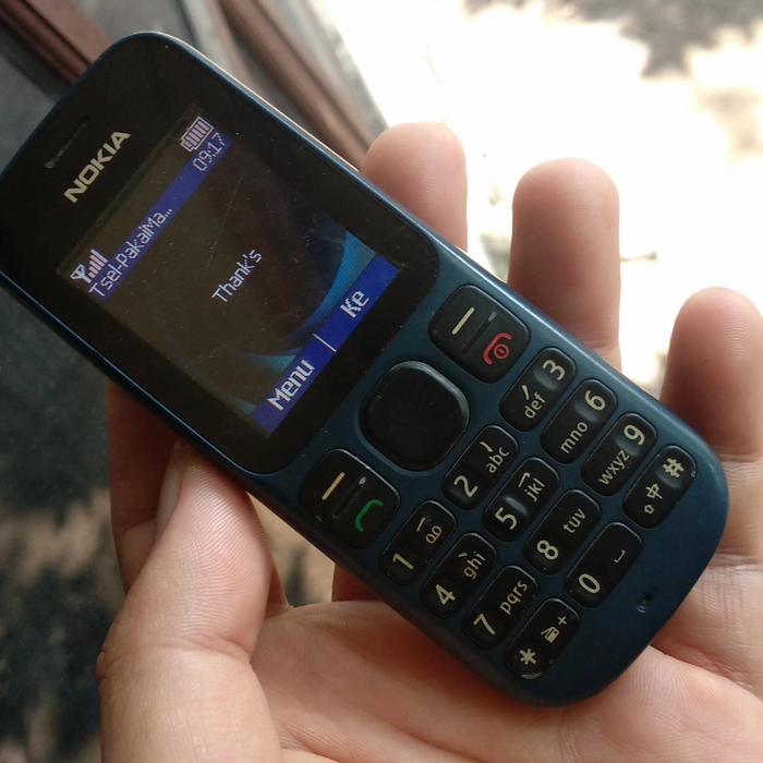 Jual Nokia 100 Normal lancar Lecet pemakaian Kelengkapan Hp batre ...
