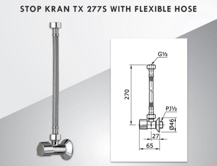 Jual TOTO Stop Kran With Flexible Hose TX277S - Kota Malang - Toko ...