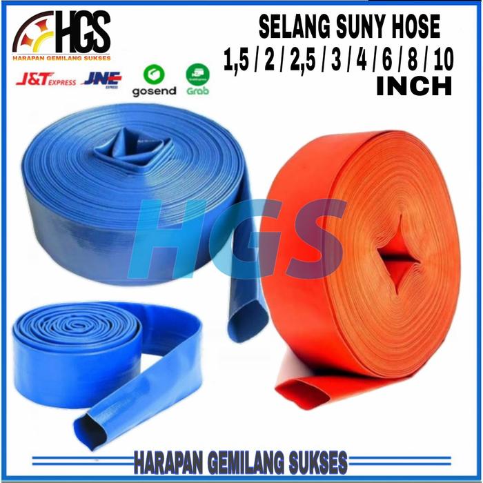 Jual Selang Sunny Hose 1,5inch 100Mtr Selang Pembuangan pompa Air ...
