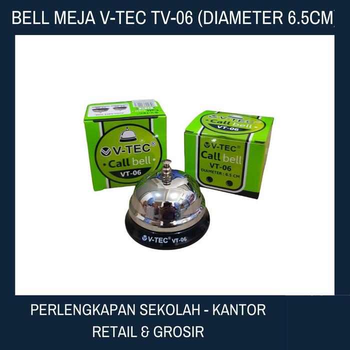 Jual Bel Meja / Call Bell Front Desk Receptionist Admin Restoran VT06 ...