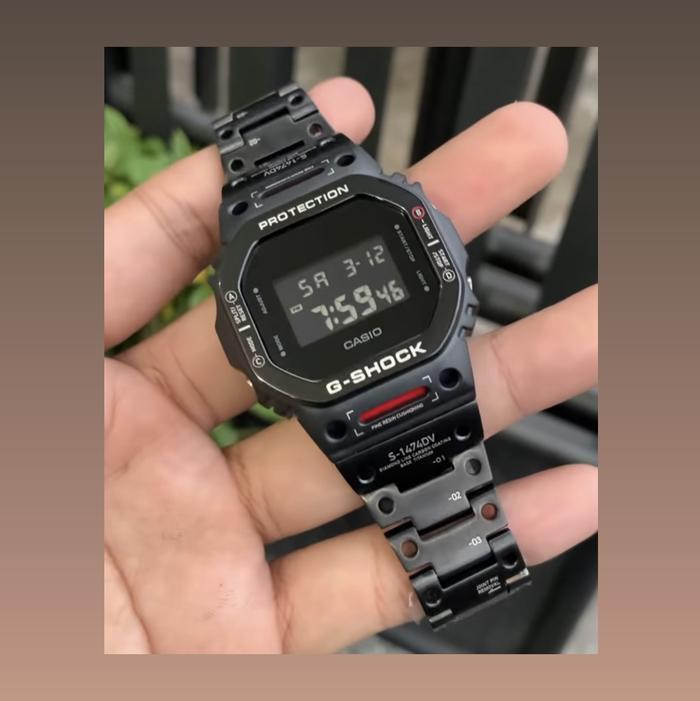 Jual G SHOCK DW 5600 CUSTOM STEEL (Model GMW B5000TVA) - Kota Tangerang ...