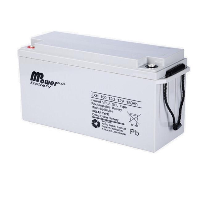 Jual Mpower plus 12v 150Ah Accu Aki Baterai Vrla Gel Deep cycle JP 150 ...