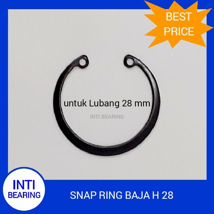 Jual SNAP RING H28 H 28 H-28 CIRCLIP KLIP PENGUNCI SNAPRING - Kota ...