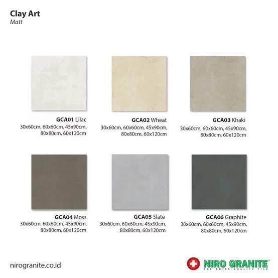 Jual Granit Niro Granite GCA 06 Graphite 60x60 Clay Art KW 1 Matt ...