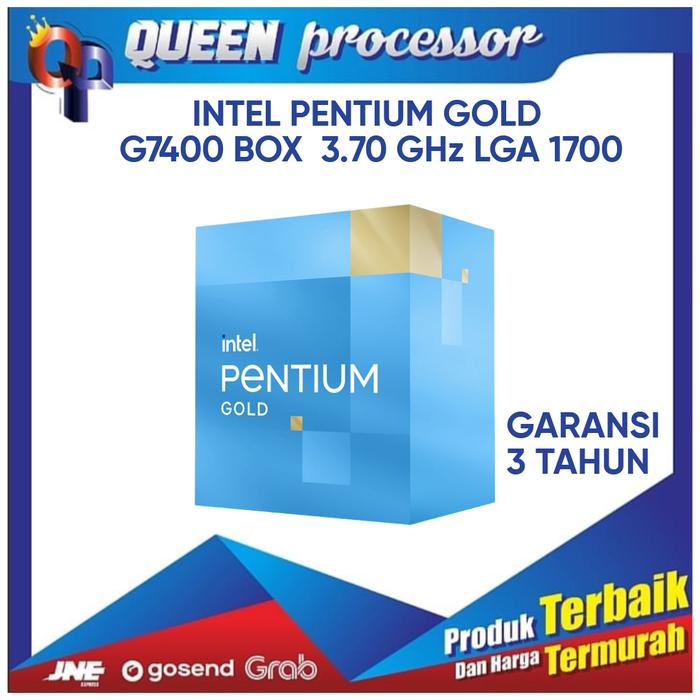 Jual INTEL PENTIUM GOLD G7400 BOX 3.70 GHz SOCKET 1700 - Jakarta Pusat ...