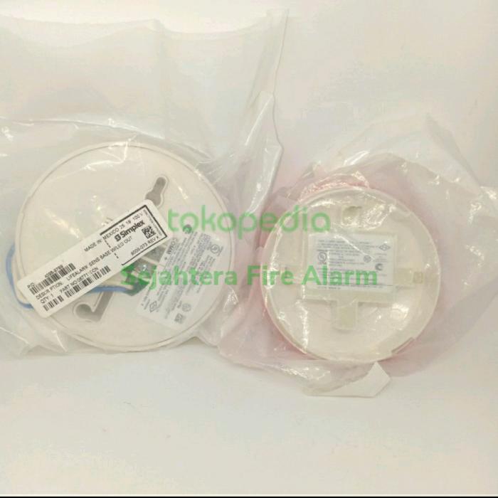 Jual heat detector / fixed detector merk simplex tipe 4098-9733 + base ...