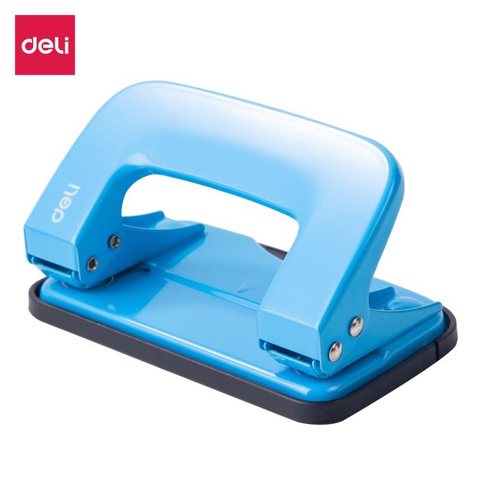 Promo Deli 0136 Rio Metal Punch Pembolong Kertas - Green / Blue / White ...