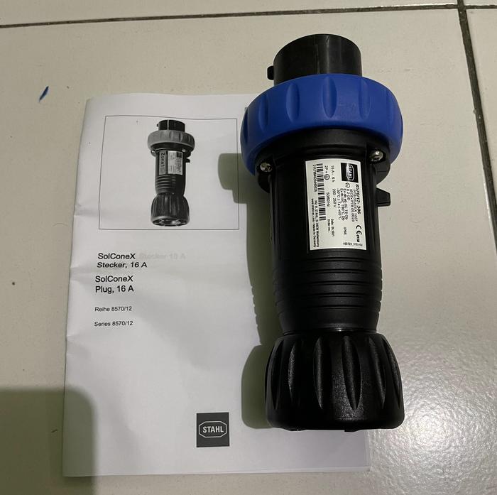 Jual STAHL 8570/12-306 Plug Explosion Proof Art. No. 150579 Plug 16A 2P ...