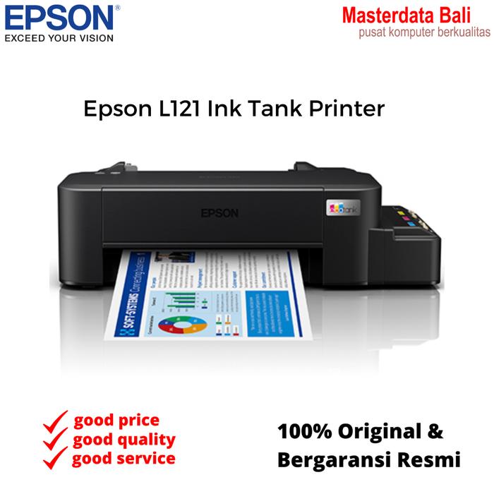 Jual Printer Epson L121 Ink Tank Original (Print Only) - Kota Denpasar - Jago Computer Bali ...