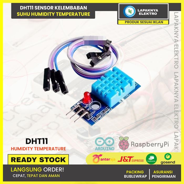 Jual DHT11 Modul Sensor Kelembaban Suhu Humidity Temperature Arduino ...