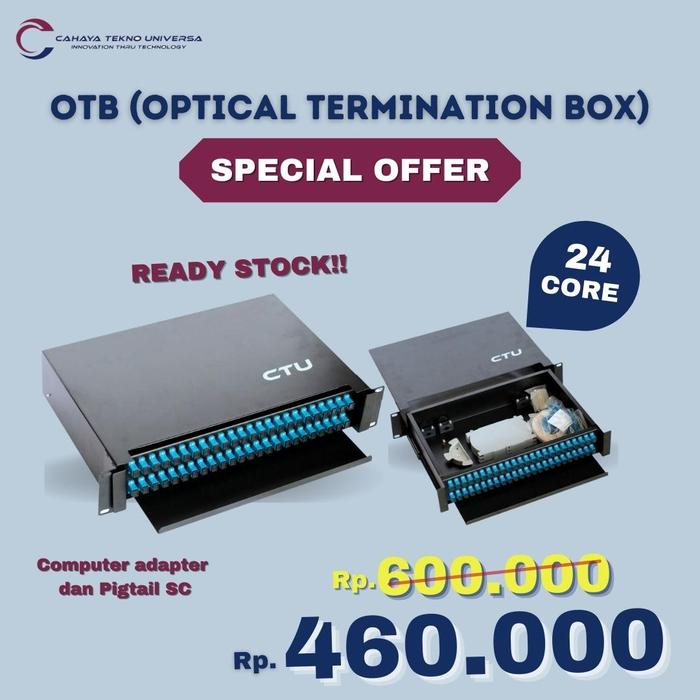 Jual OTB (Optical Termination Box) - Optical Distribution 24 CORE ...